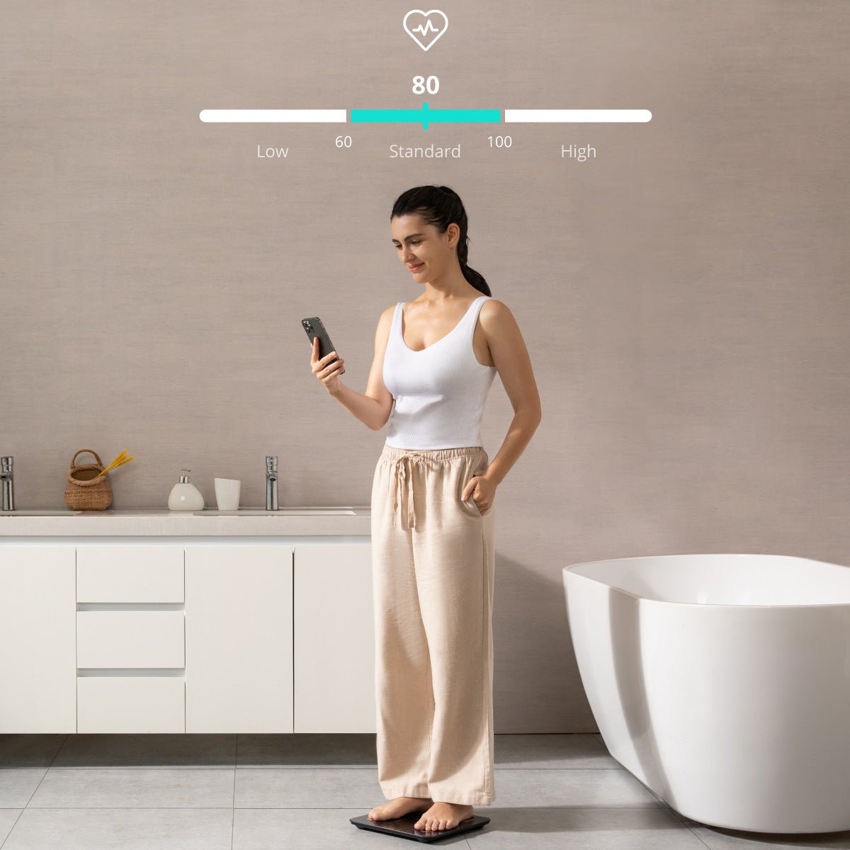 Anker eufy Smart Scale P2 Pro Smart Scale Digital Scaling Scale - T914